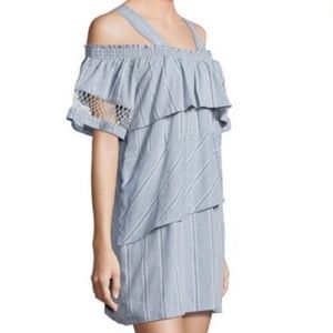 SUBOO | Dresses | Suboo Desert Muse Tiered Lace Offshoulder Dress ...